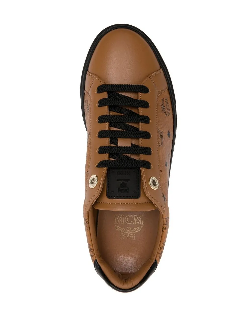 Mcm Terrain Visetos Sneakers In Black | ModeSens