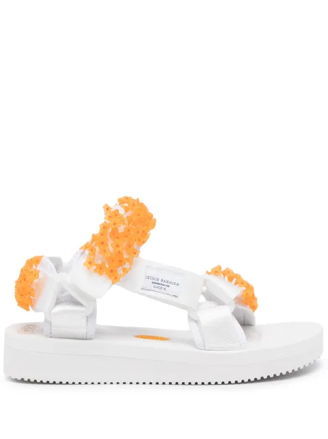 Cecilie Bahnsen Maria touch-strap Sandals - Farfetch