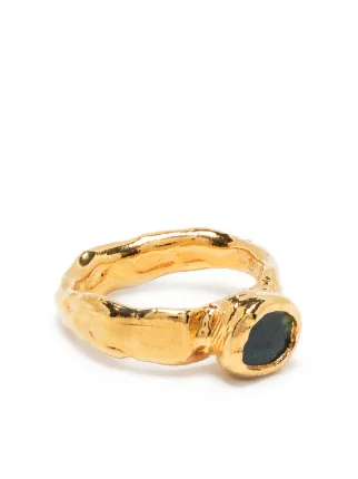 Shop Nick Fouquet round charm ring with Express Delivery - FARFETCH