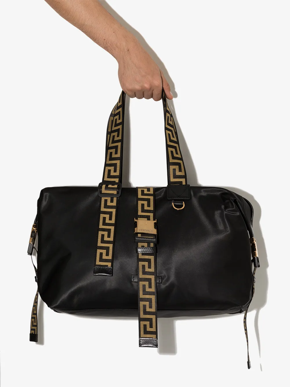 Versace Greca-trim holdall | Smart Closet