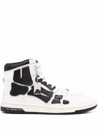 AMIRI Skel high-top Sneakers | White | FARFETCH AMIRI Skel high-top Sneakers | White | FARFETCH