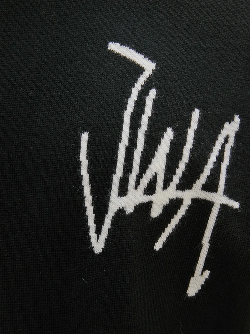 JWA LOGO CREWNECK JUMPER in black | JW Anderson