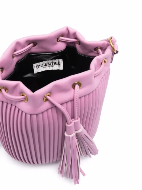 Essentiel Antwerp Ribbed Detail Bucket Bag - Farfetch