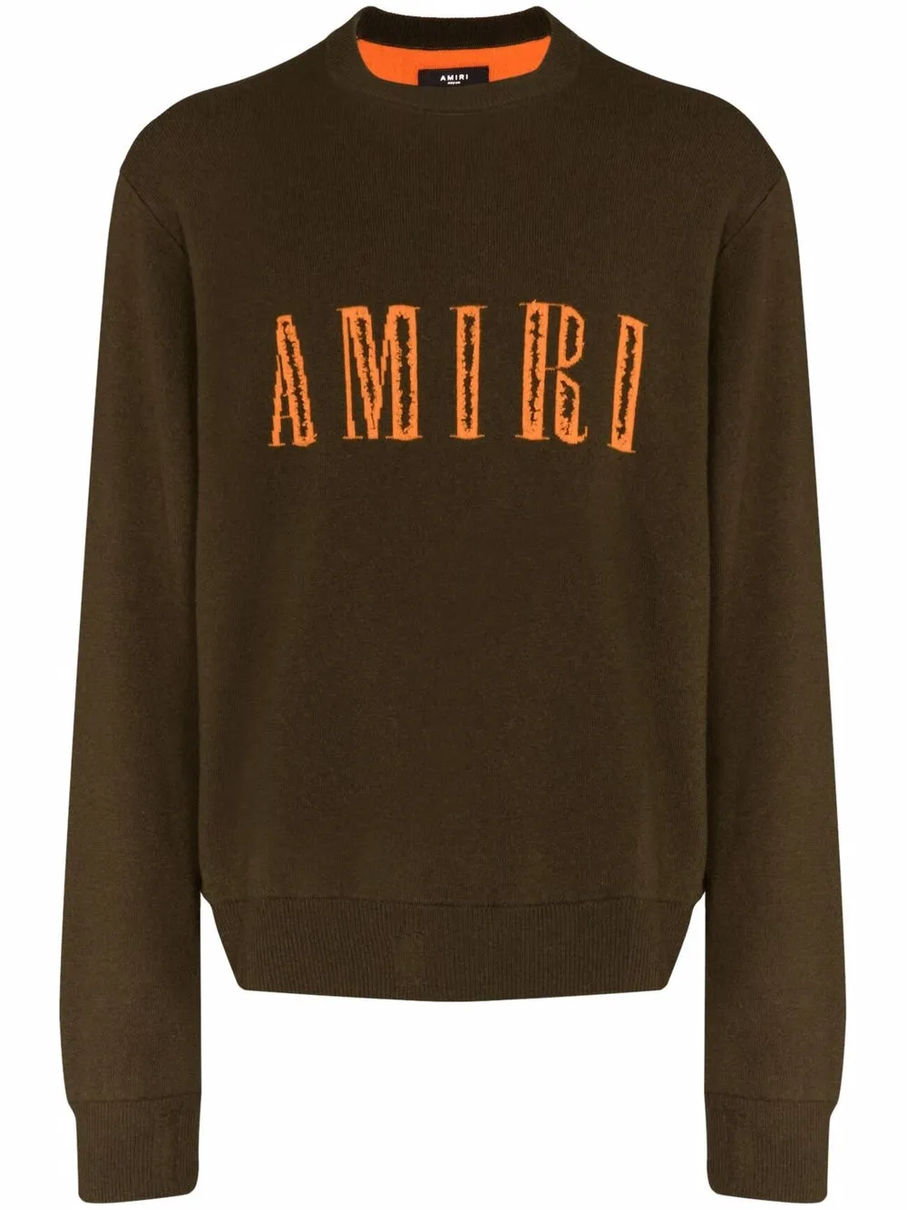 AMIRI cutaway-logo Cashmere Jumper - Farfetch