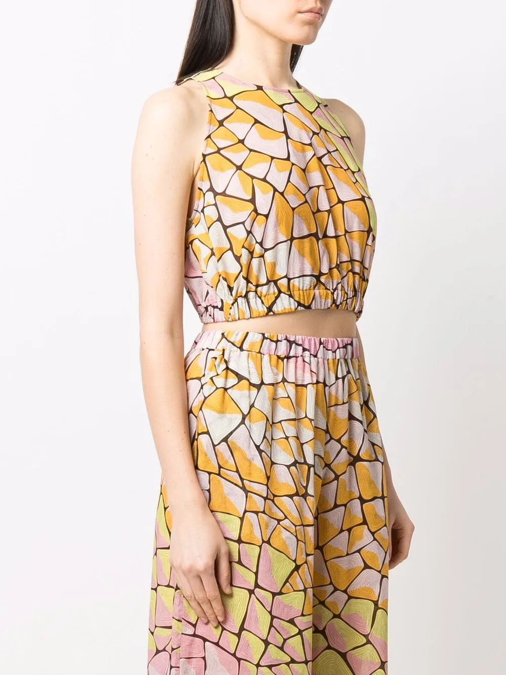 Emilio Pucci Tartuca-print performance top | Smart Closet