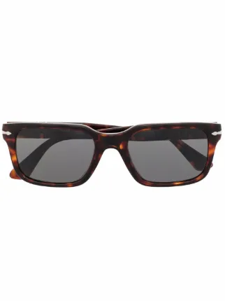 Persol tortoise-shell square-frame Sunglasses | Brown | FARFETCH HK