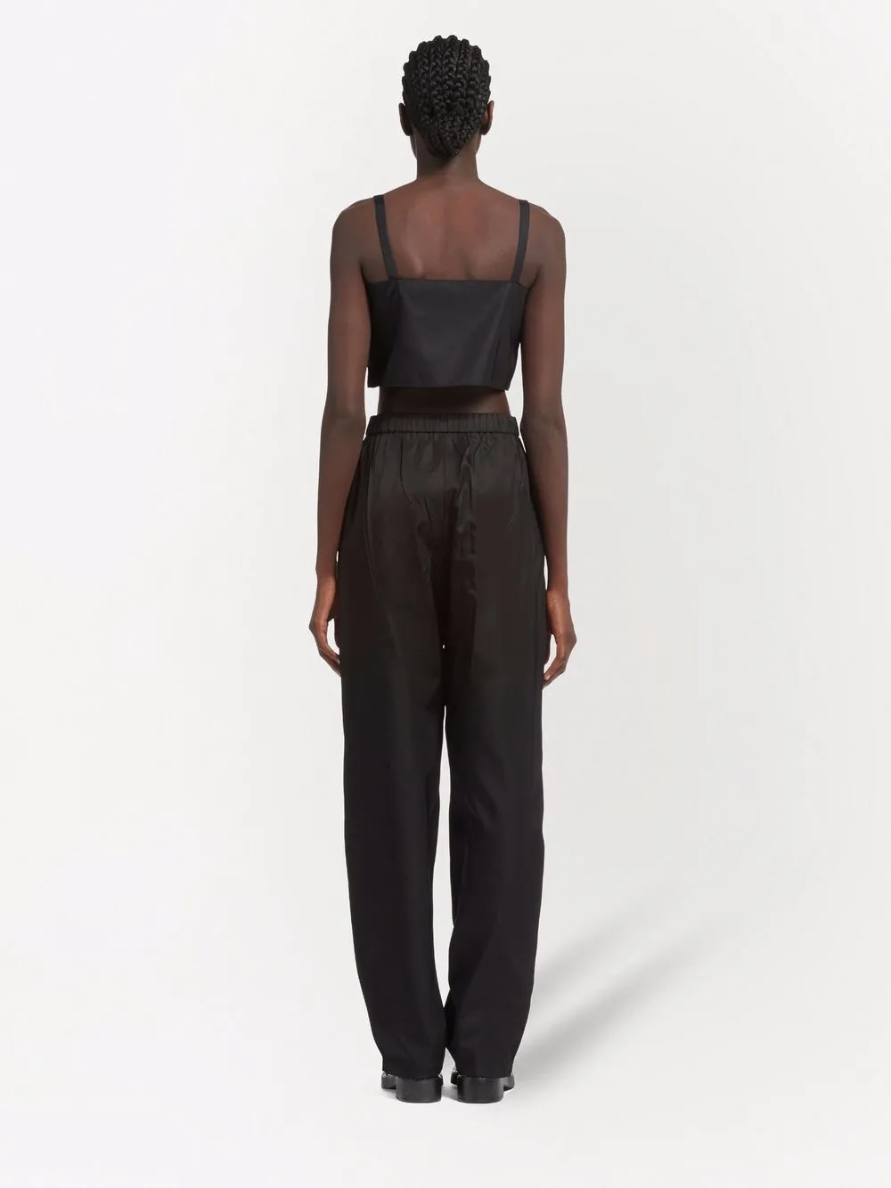 Prada Re-Nylon wide-leg track pants | Smart Closet