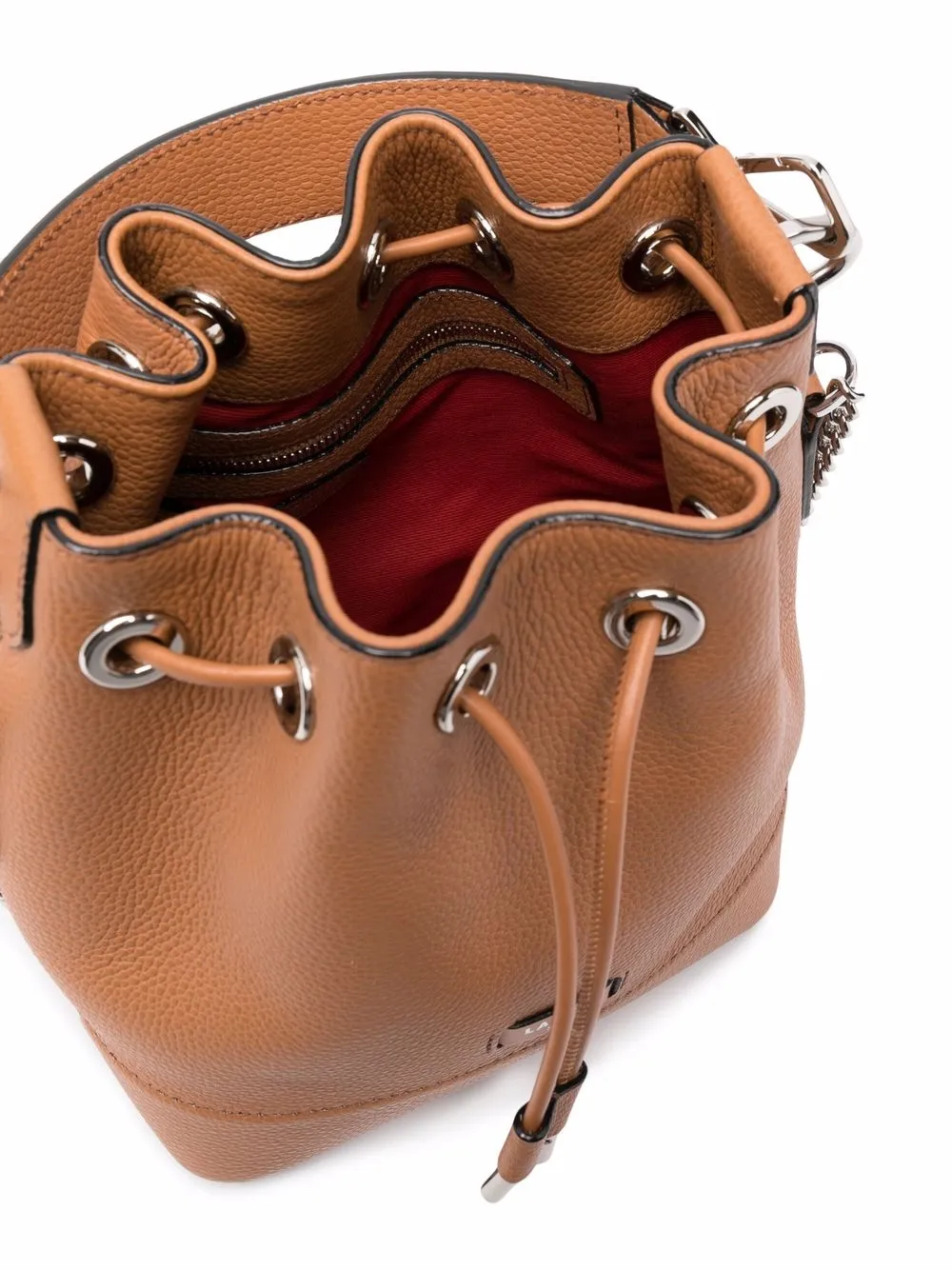 Lancel Leather Bucket Bag | Neutrals | FARFETCH