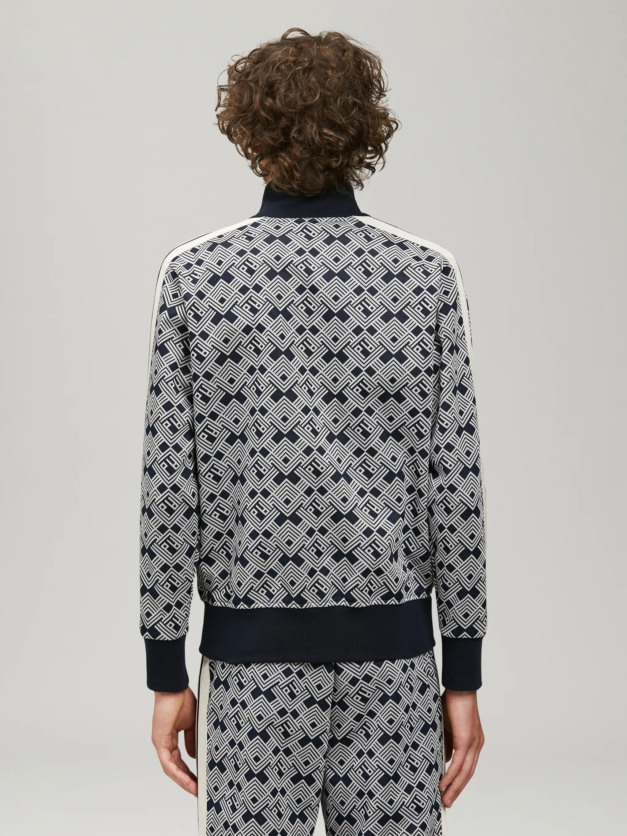 MONOGRAM TRACK JACKET - Palm Angels® Official