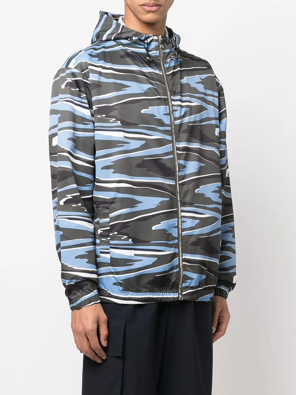 Missoni wave-print zipped jacket | Smart Closet