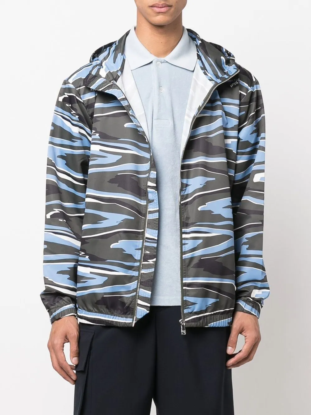 Missoni wave-print zipped jacket | Smart Closet