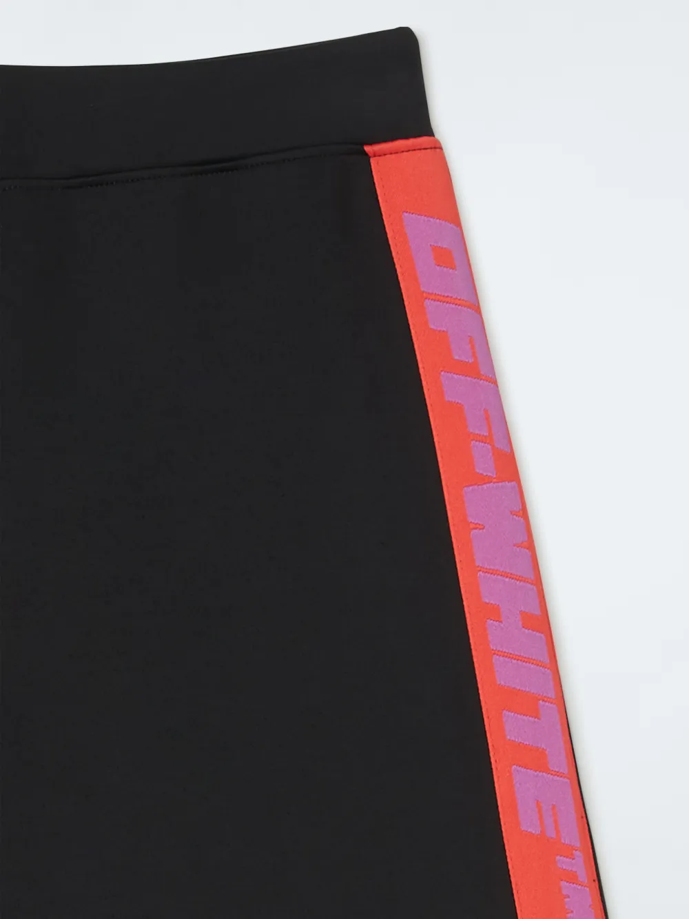 ATHL LOGO BAND SPLIT TRA PANT in black | Off-White™ Official US