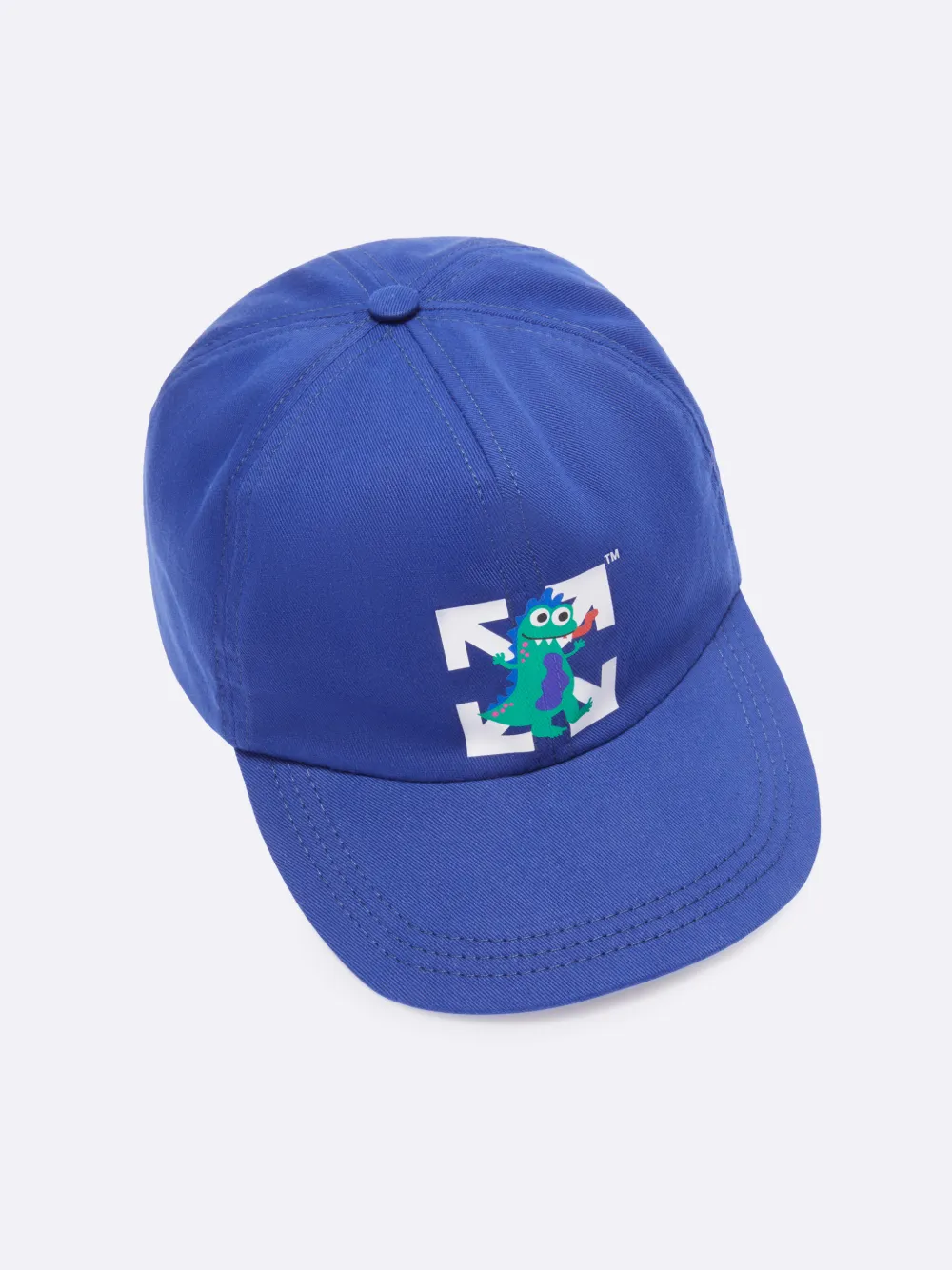 MONSTER BASEBALL CAP In Blue Off White Official GB monster-baseball-cap-in-blue-off-white-official-gb