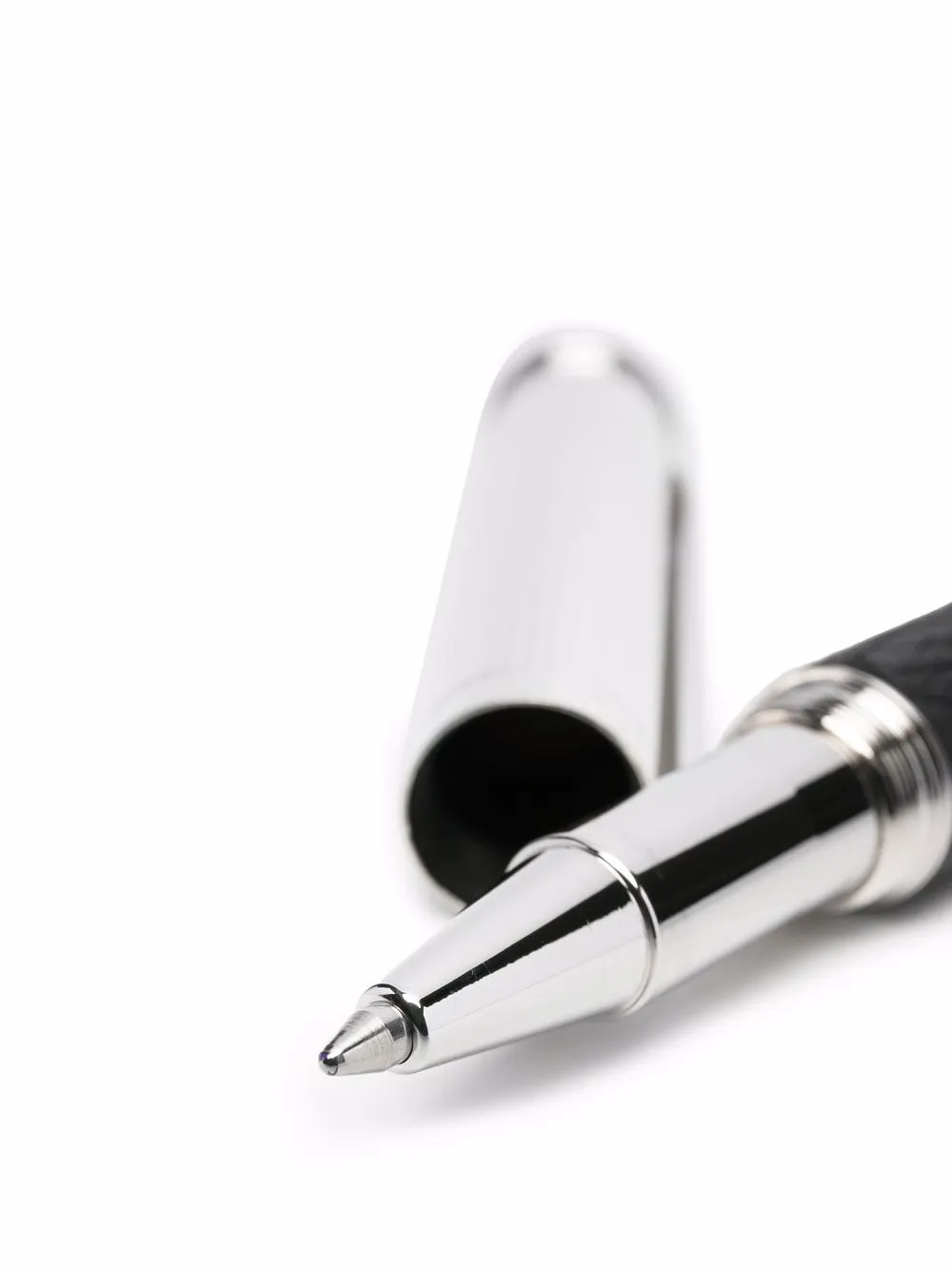Aspinal Of London Silver Rollerball Pen | Black | FARFETCH