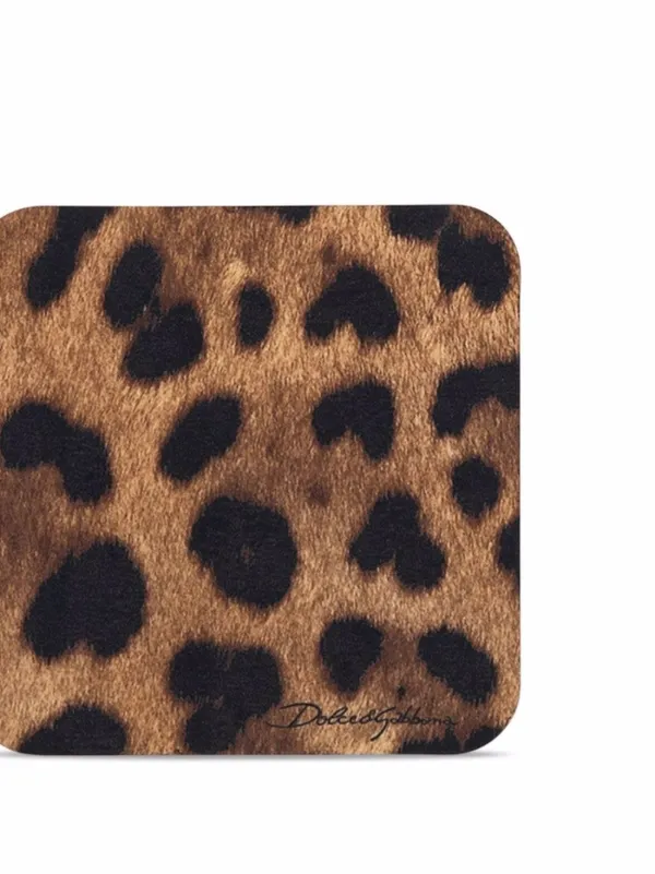 leopard coasters