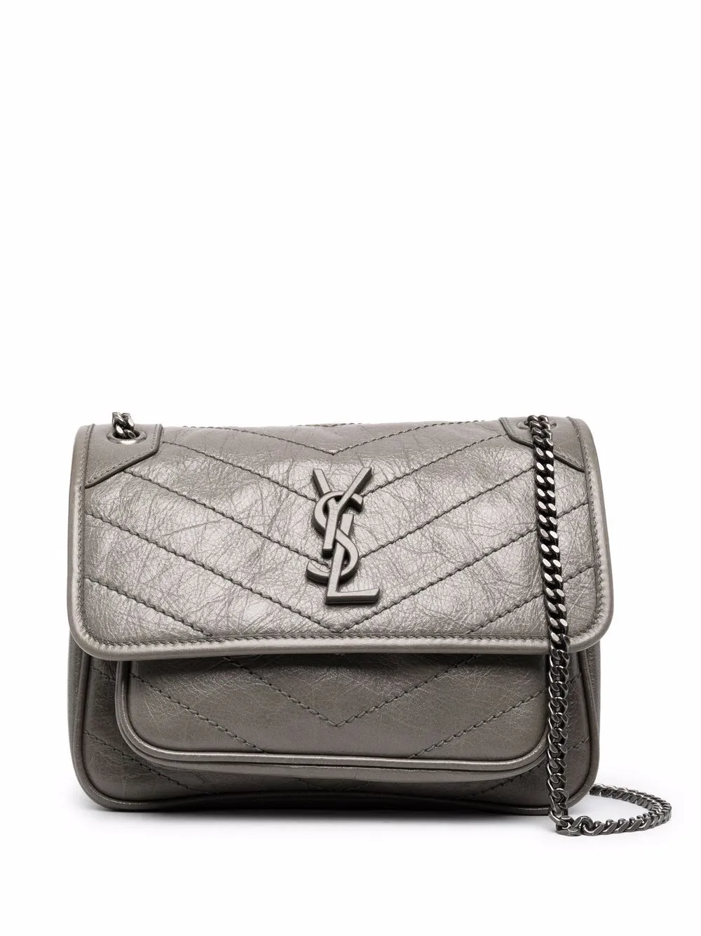 Saint Laurent Niki Shoulder Bag In Grey ModeSens Saint Laurent Niki Shoulder Bag In Grey ModeSens