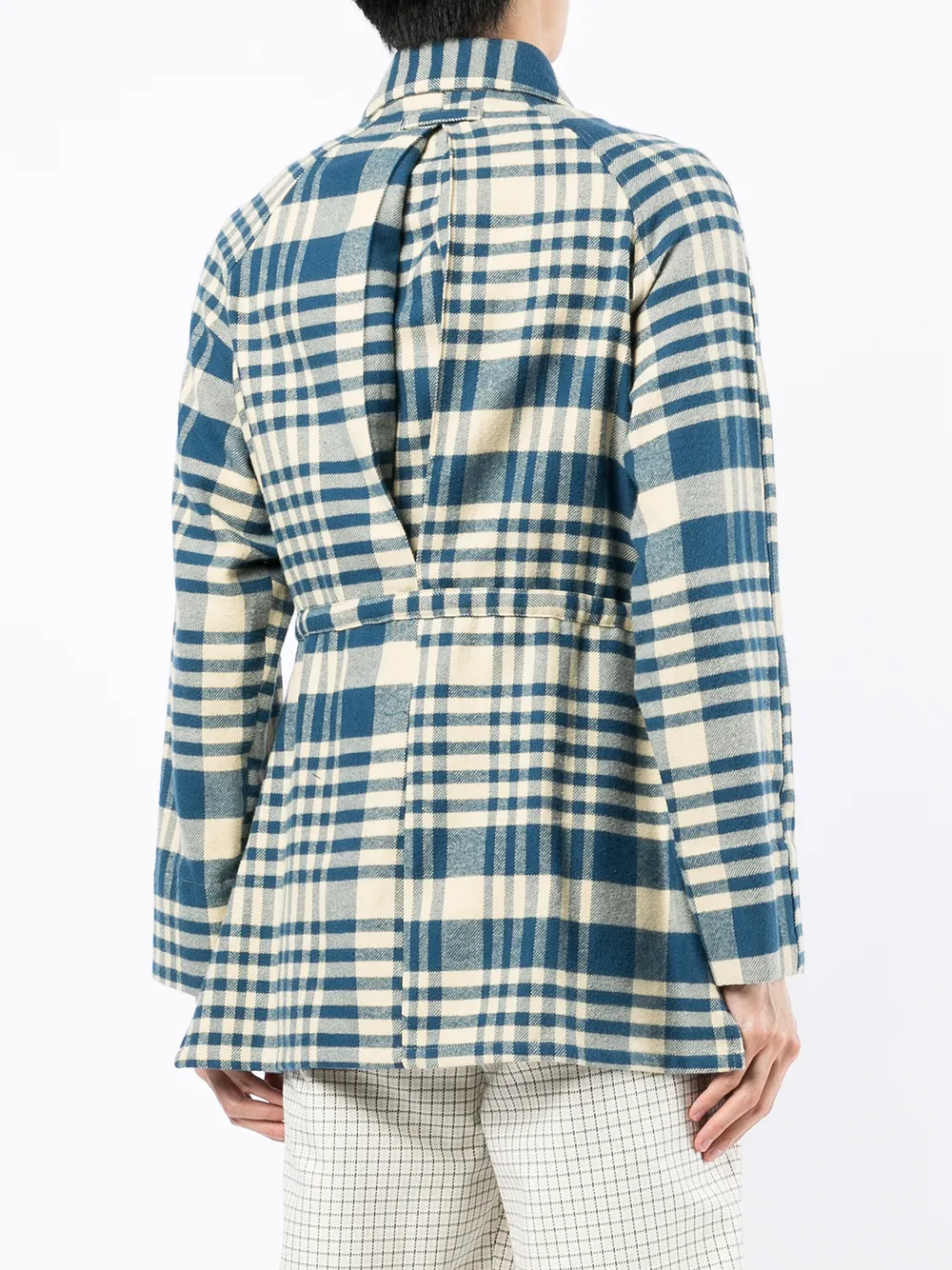 BODE check-print shirt jacket | Smart Closet