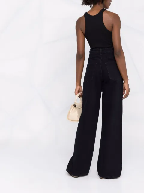 12 STOREEZ wide-leg High Rise Jeans - Farfetch