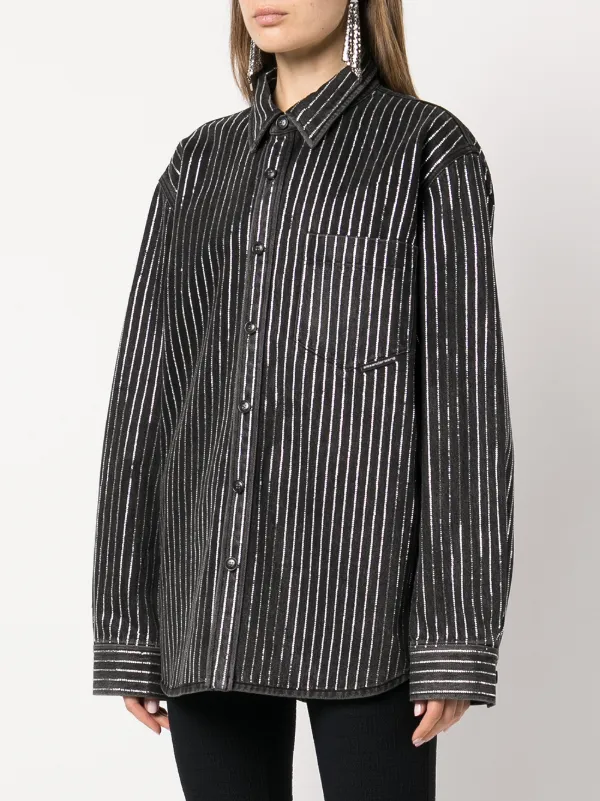 デニムシャツジャケット size ALEXANDER S WANG - nimfomane.com