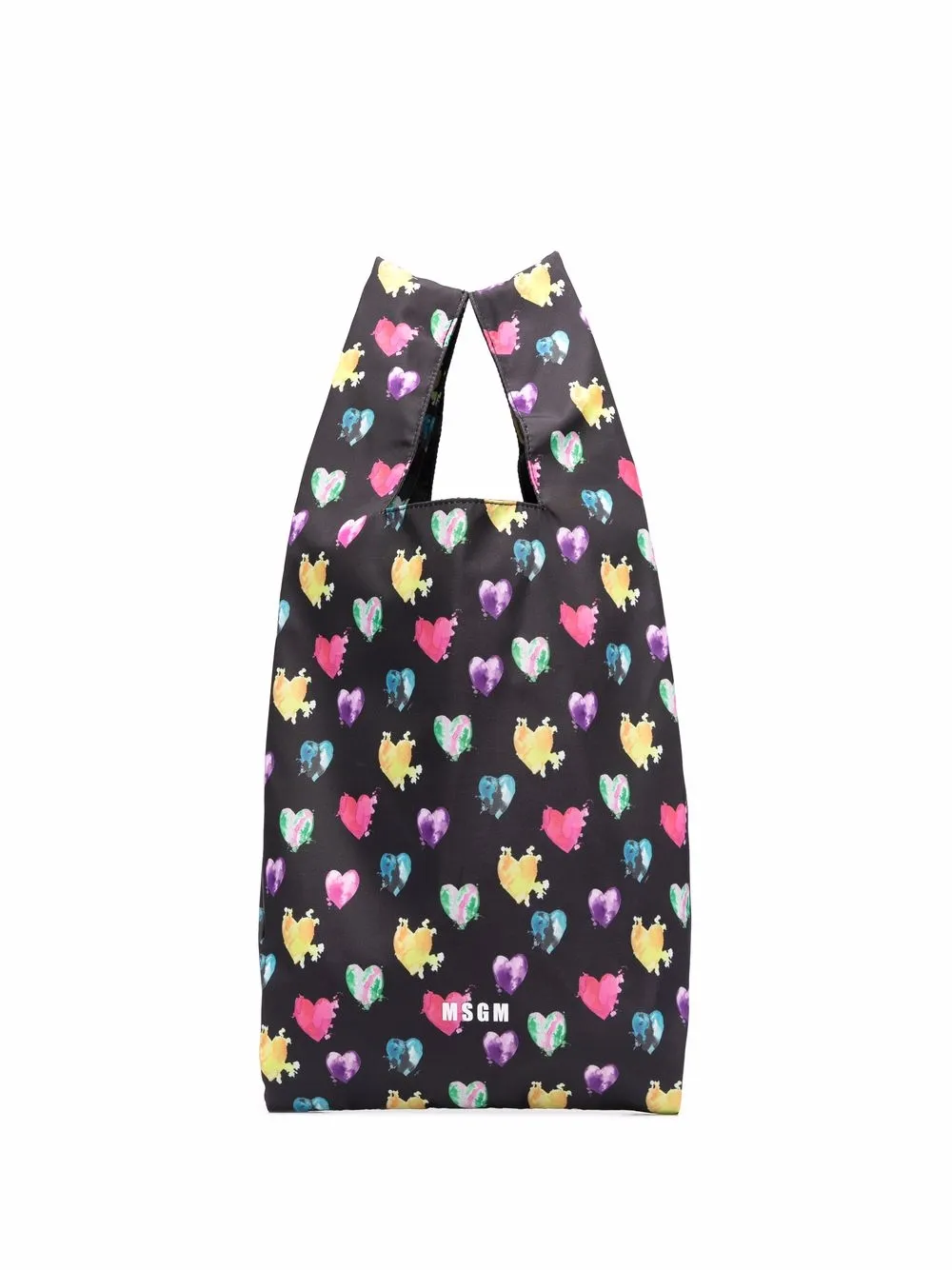 MSGM heart-print Tote Bag - Farfetch