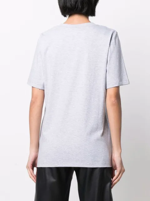 Odeeh Embroidered Logo short-sleeve T-shirt - Farfetch