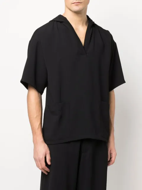 Société Anonyme short-sleeve Hooded Shirt - Farfetch