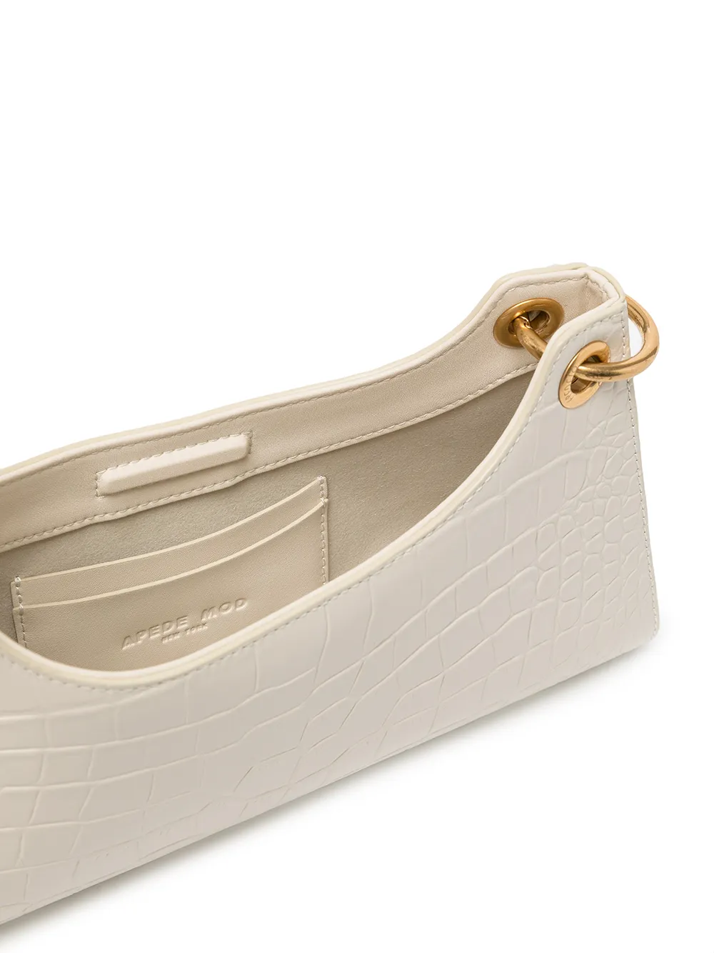 APEDE MOD Froggy crocodile-effect Shoulder Bag - Farfetch