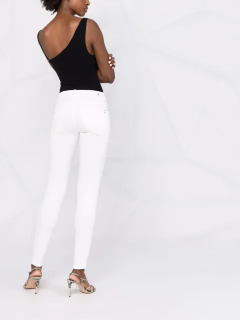 Patrizia Pepe Skinny Cropped Jeans - Farfetch
