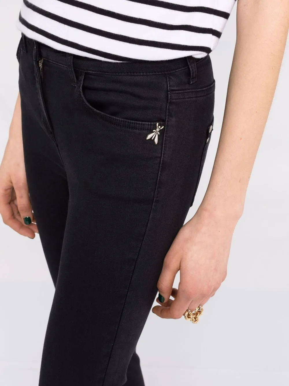 Patrizia Pepe skinny cropped jeans - FARFETCH