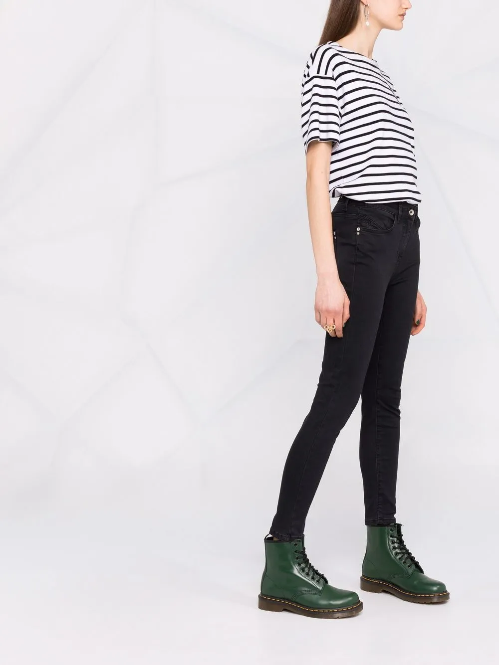 Patrizia Pepe skinny cropped jeans - FARFETCH