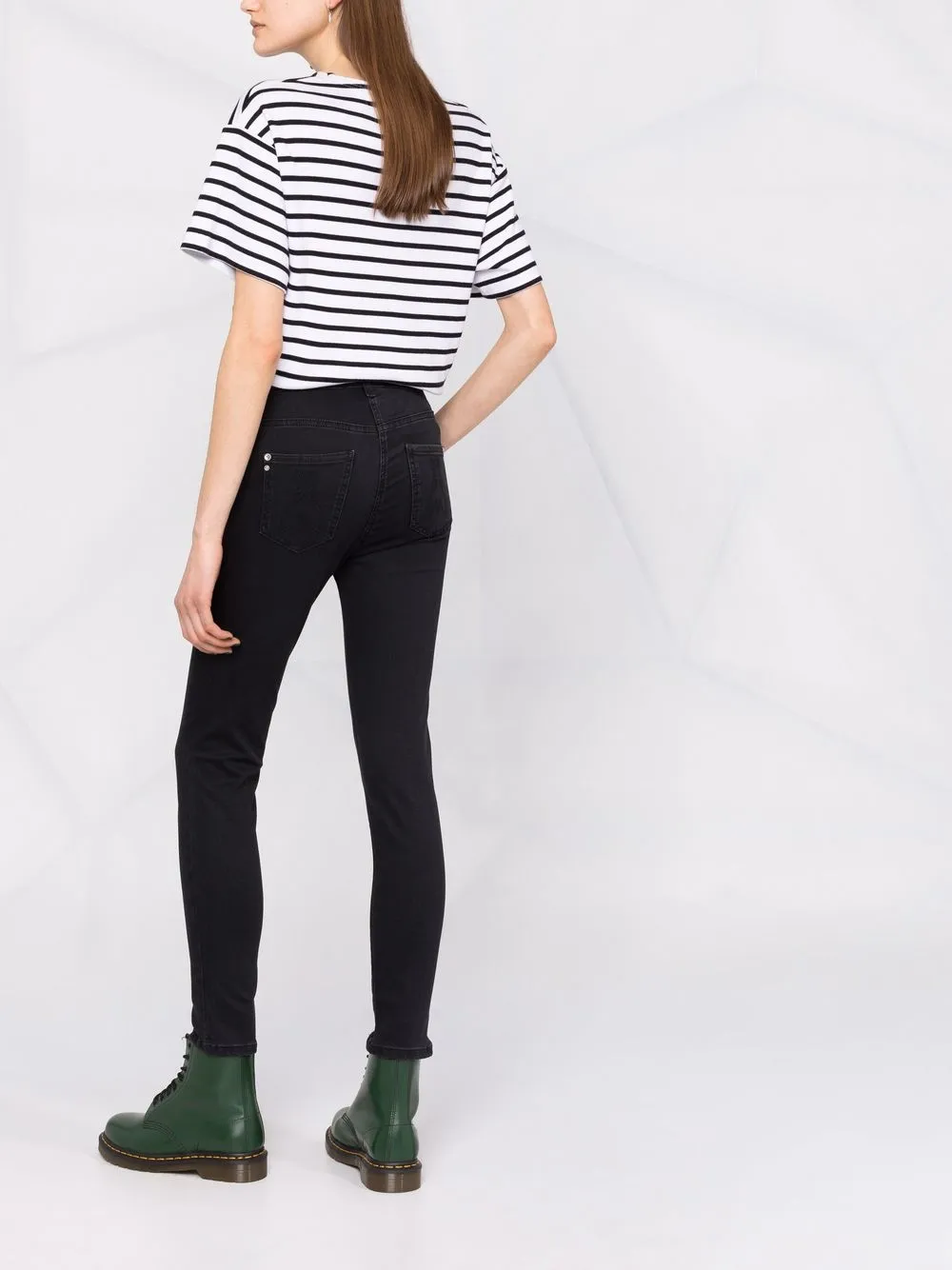 Patrizia Pepe skinny cropped jeans - FARFETCH