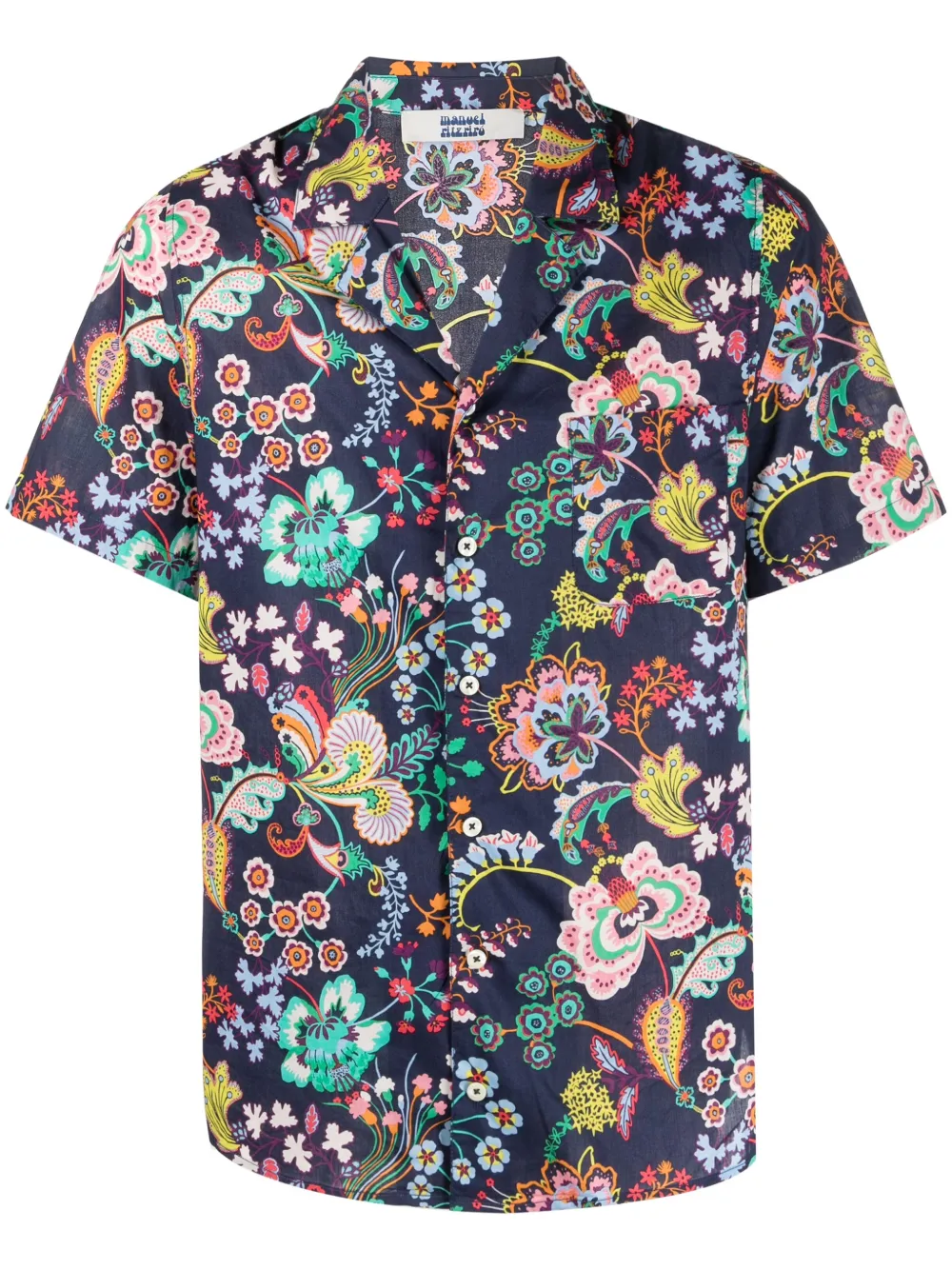 Manuel Ritz floral-print short-sleeve Shirt - Farfetch