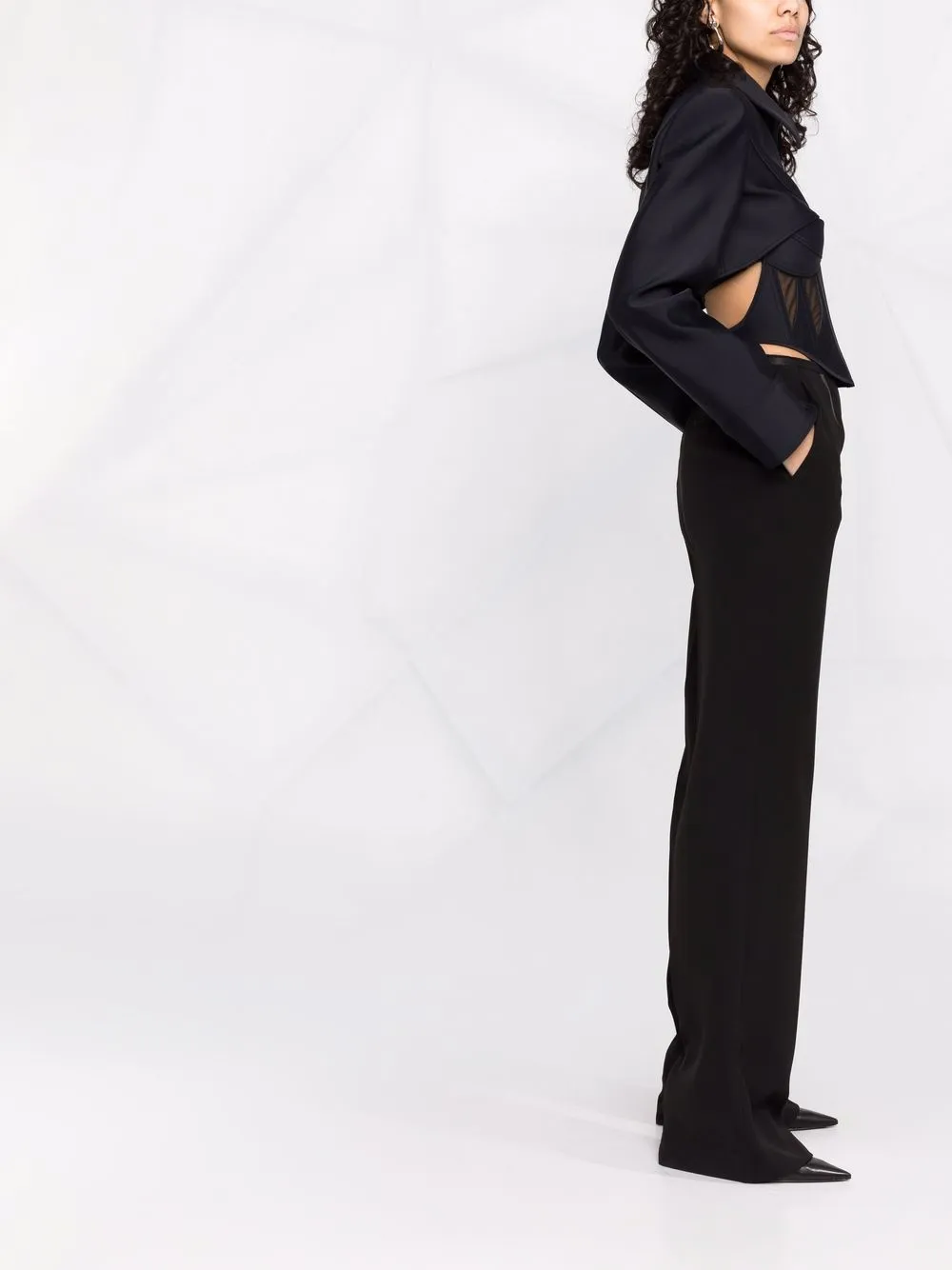 Mugler Corset inspired Jacket FARFETCH mugler-corset-inspired-jacket-farfetch
