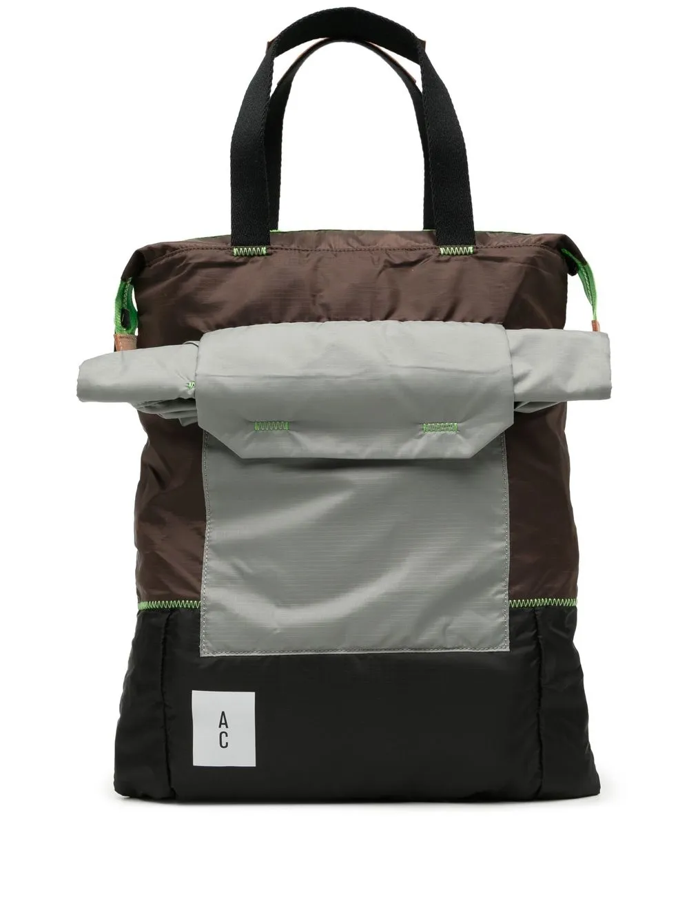 Ally Capellino Harry Packable Tote Backpack In Green | ModeSens