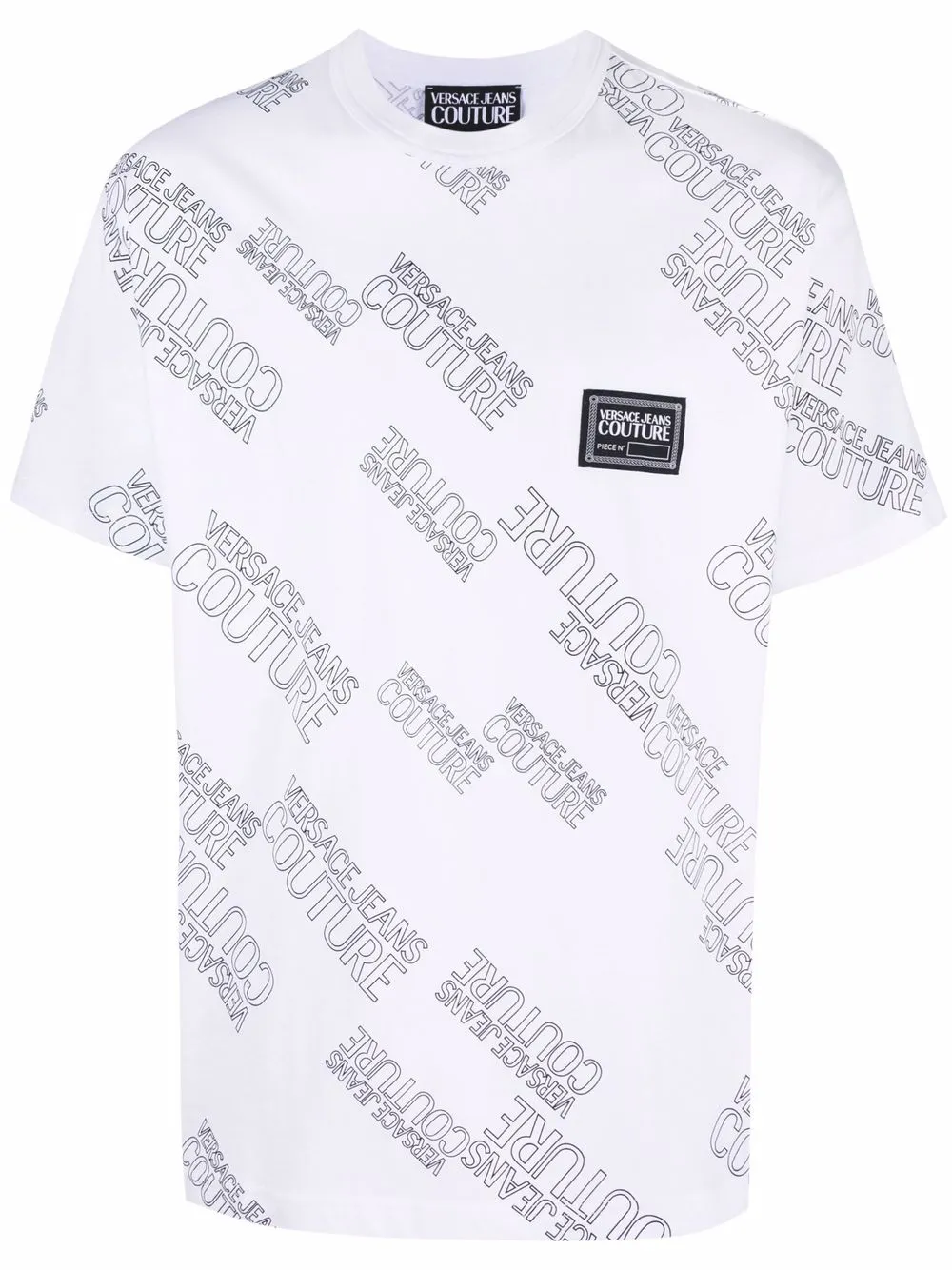 Versace Jeans Couture Logo print T shirt Farfetch