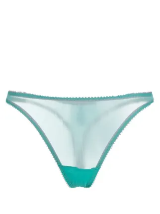 Dora Larsen Linda Sheer Thong - Farfetch