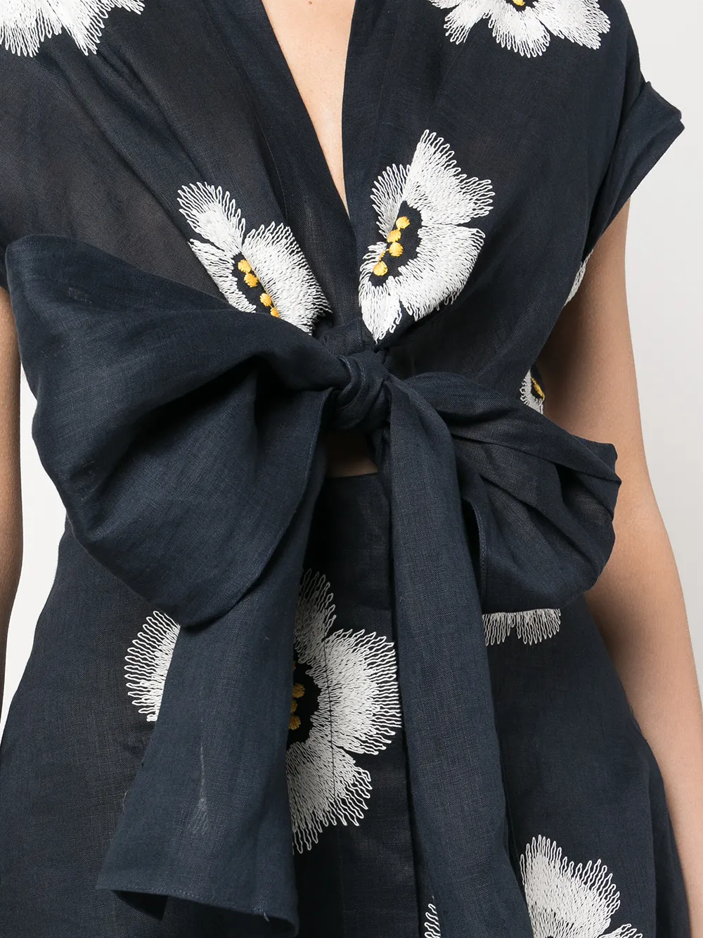 Silvia Tcherassi Paloma Floral Print Dress Farfetch