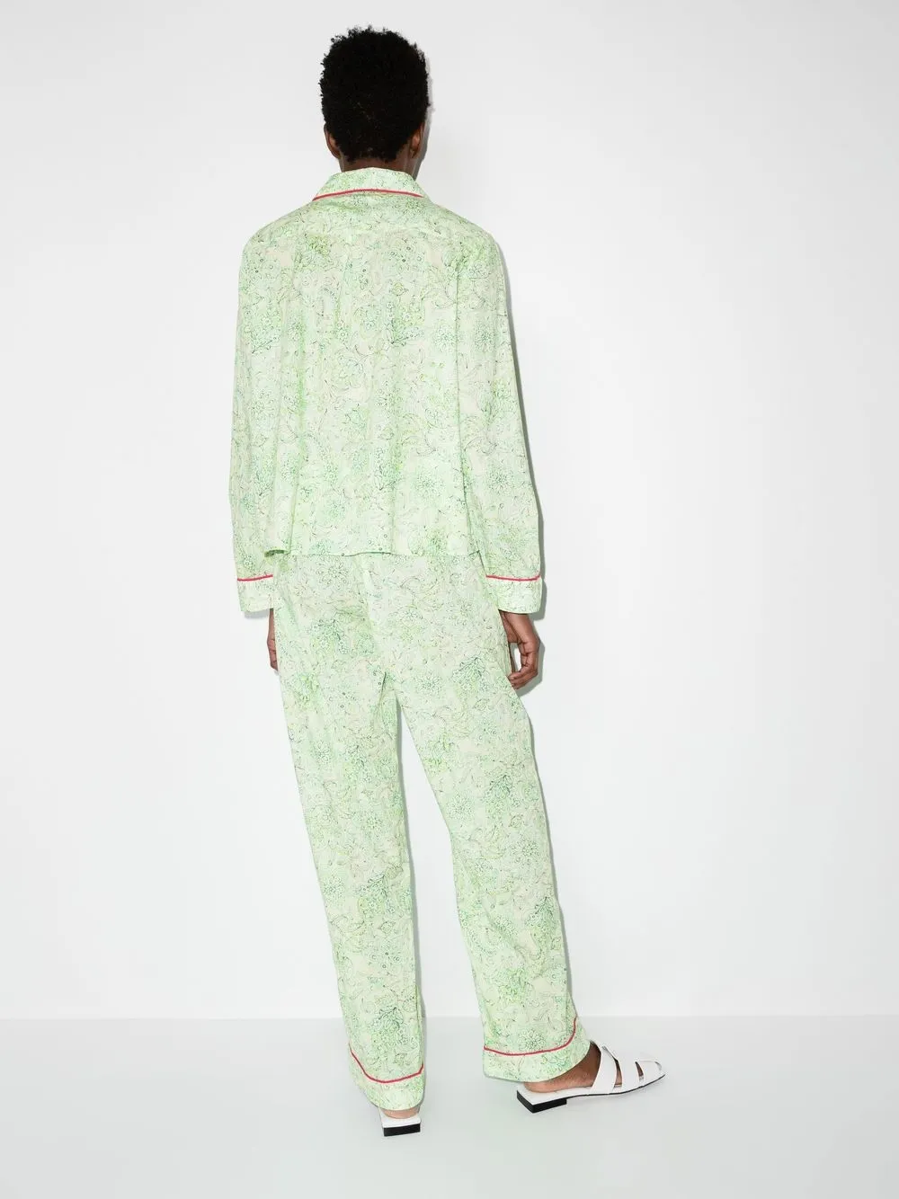 Rixo paisley-print Pyjama Set | Green | FARFETCH