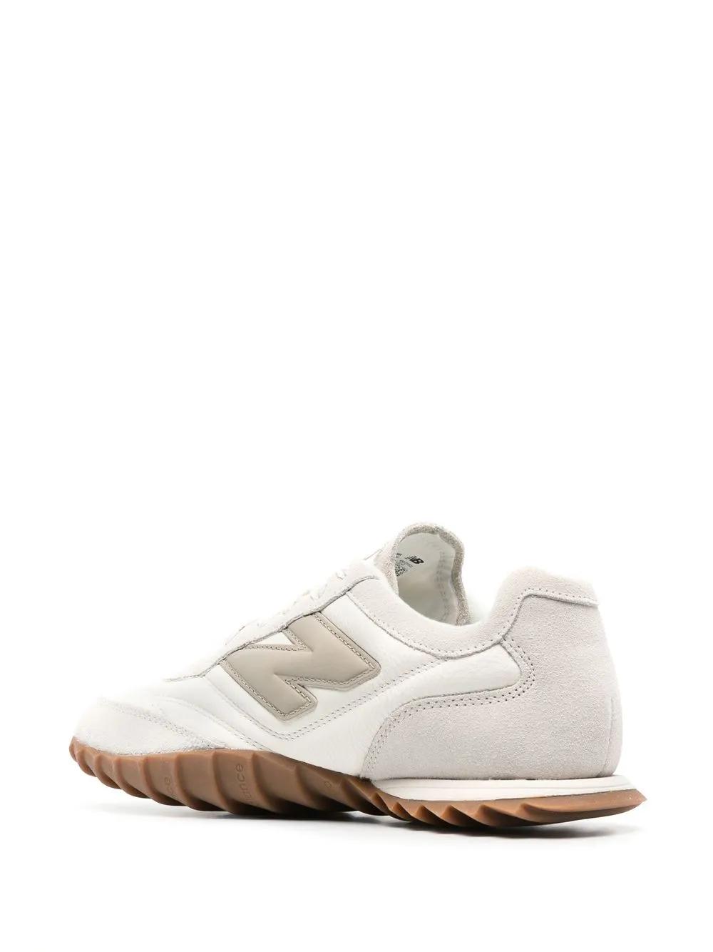 New Balance Ridged-Sole Logo-Patch Sneakers | Smart Closet