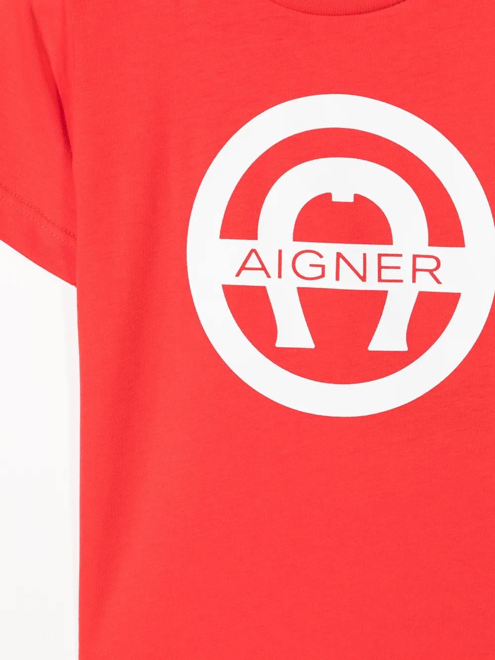 Aigner Kids logo-print T-shirt - Farfetch
