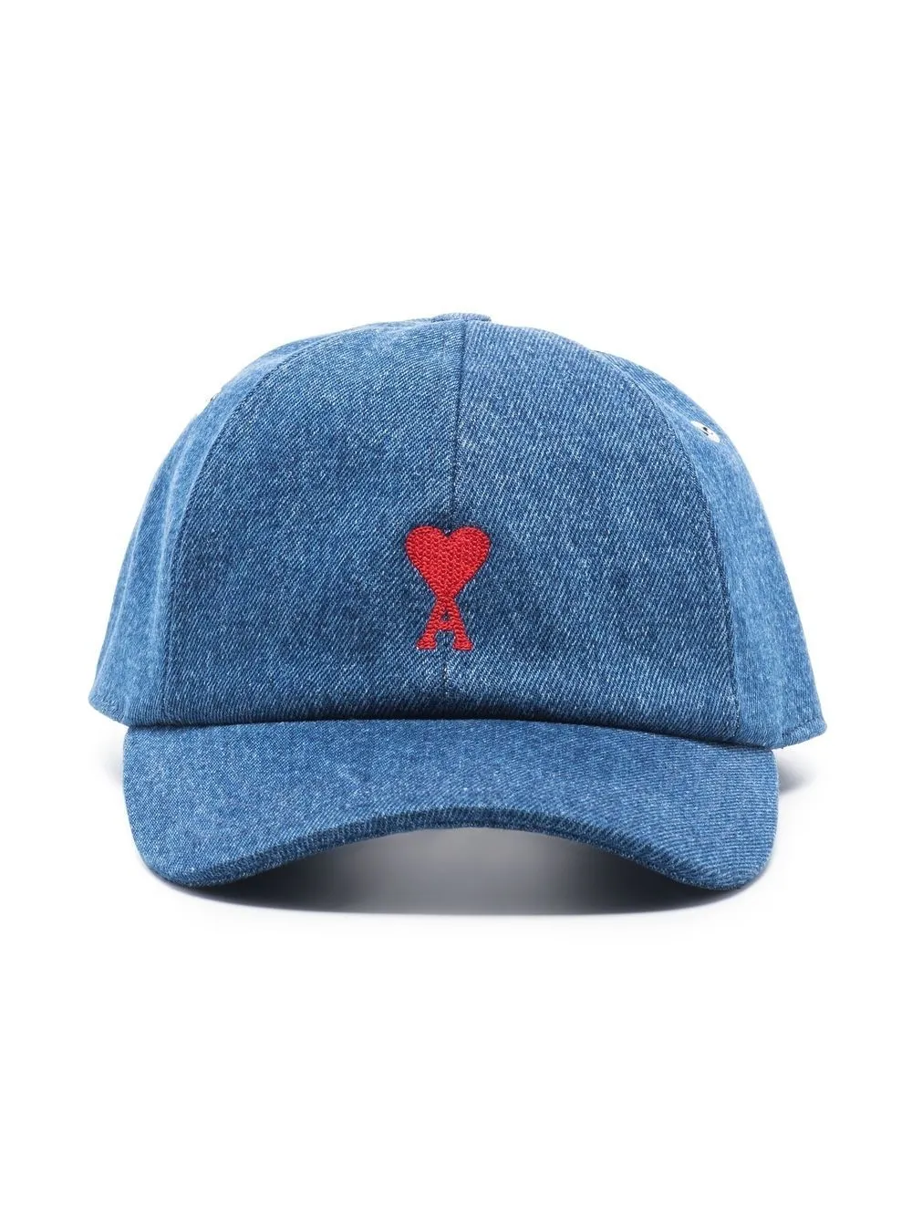 AMI Paris Ami De Coeur Denim Cap - Farfetch