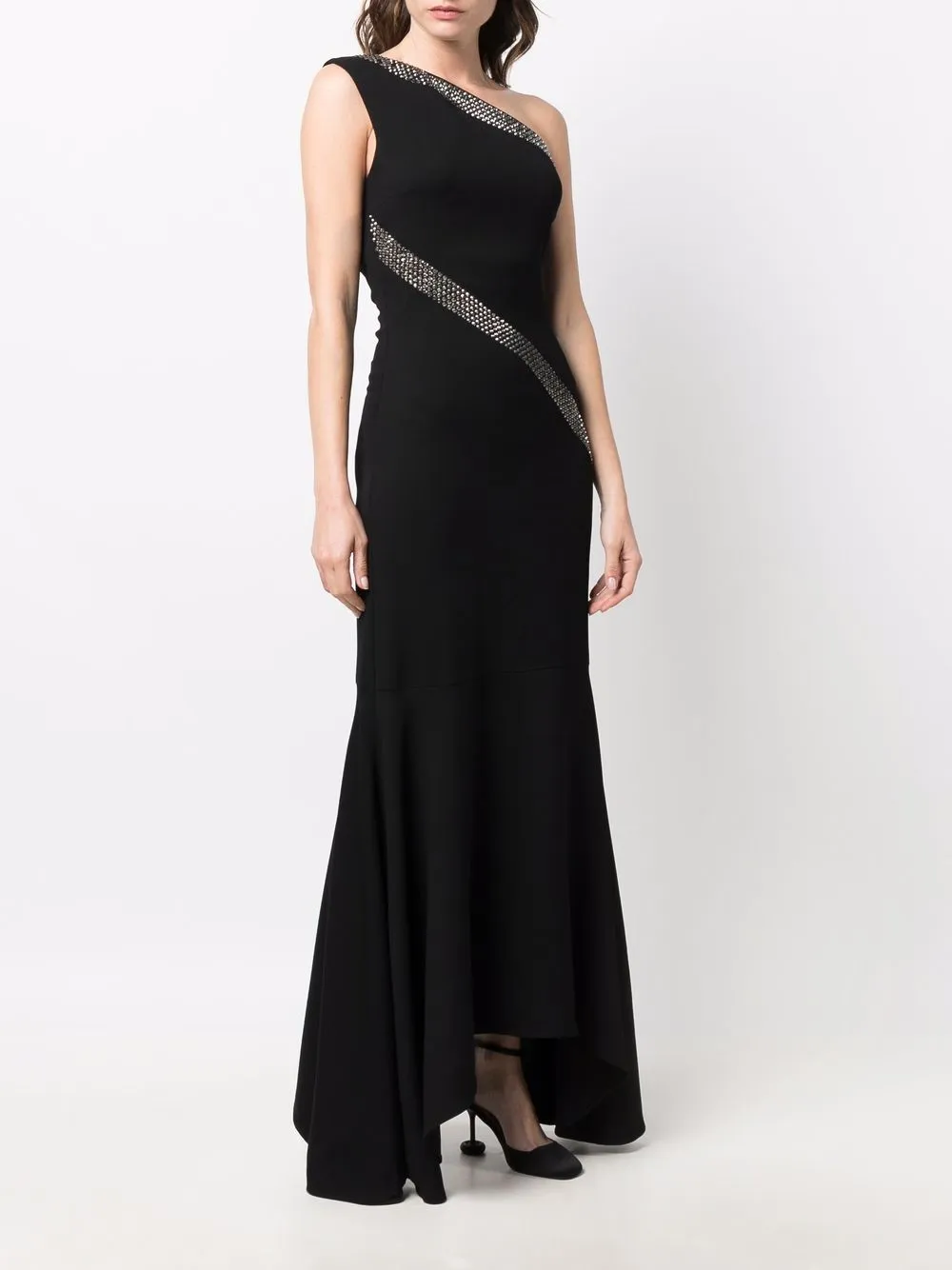 Stella McCartney Studded Mermaid Gown | Black | FARFETCH
