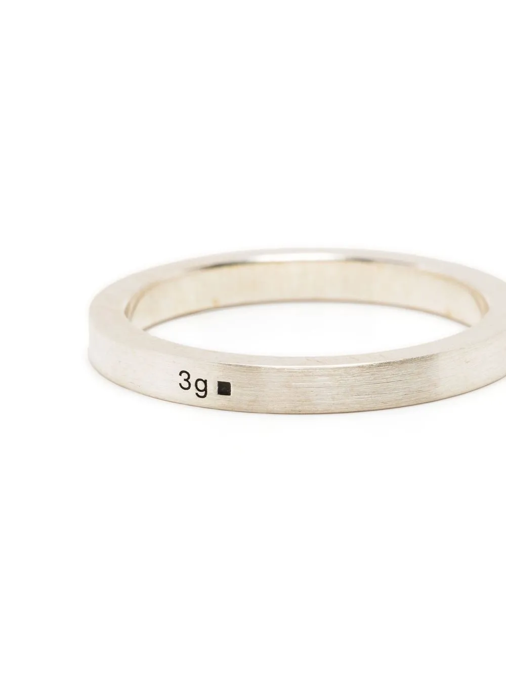 Le Gramme 3g Brushed Sterling Silver Ring - Farfetch