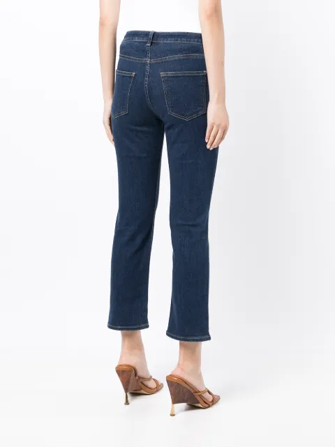 Tu Es Mon Tresor The Rose Quartz mid-rise Cropped Skinny Jeans - Farfetch