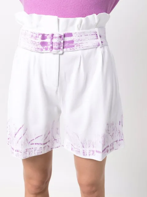 Shop Antonella Rizza Flo belted shorts with Express Delivery - FARFETCH