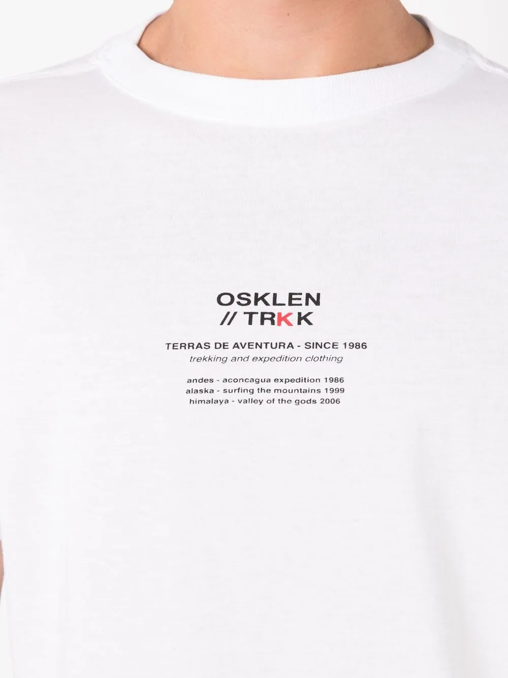 Osklen Logo Print T-shirt - Farfetch