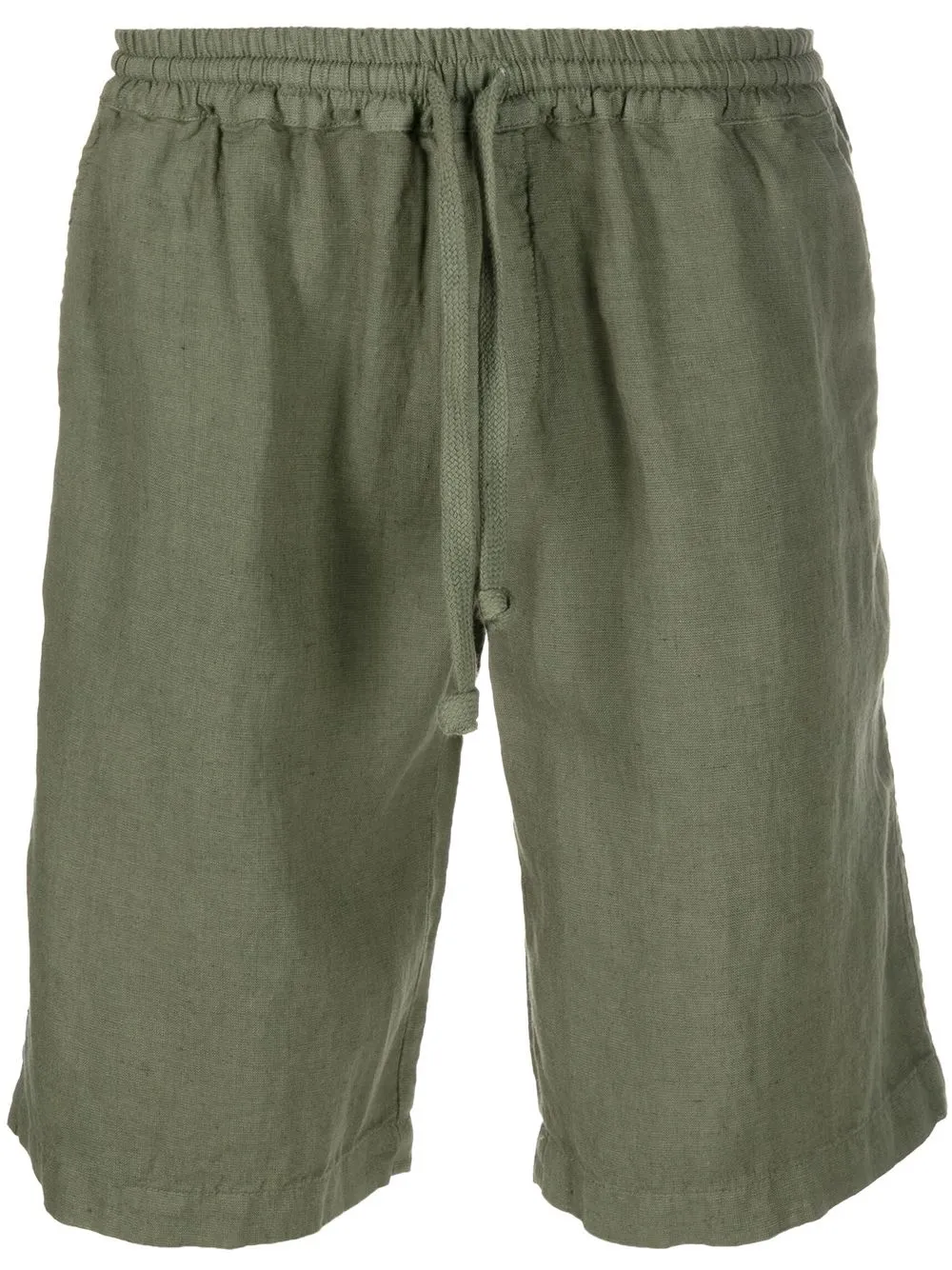 Fedeli Drawstring Linen Bermuda Shorts - Farfetch