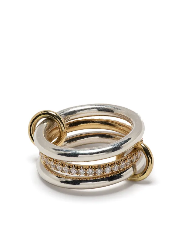 Spinelli Kilcollin 18kt Yellow And Sterling Silver Libra Spinelli Kilcollin 18kt Yellow And Sterling Silver Libra