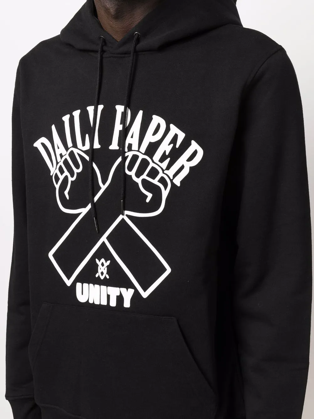 Daily Paper logo drawstring hoodie | Smart Closet