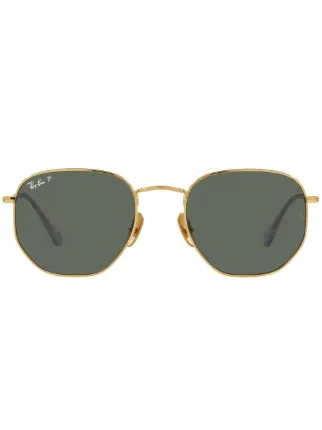 Ray-Ban RB8148 hexagonal-shape Sunglasses - Farfetch